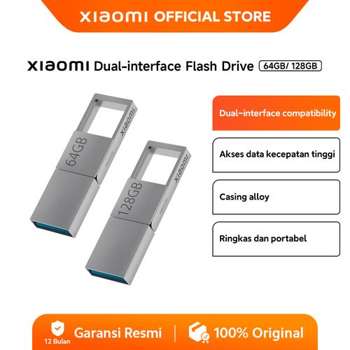 Promo Xiaomi Dual-interface Flash Drive (64GB) (128GB) | Dual-interface ...