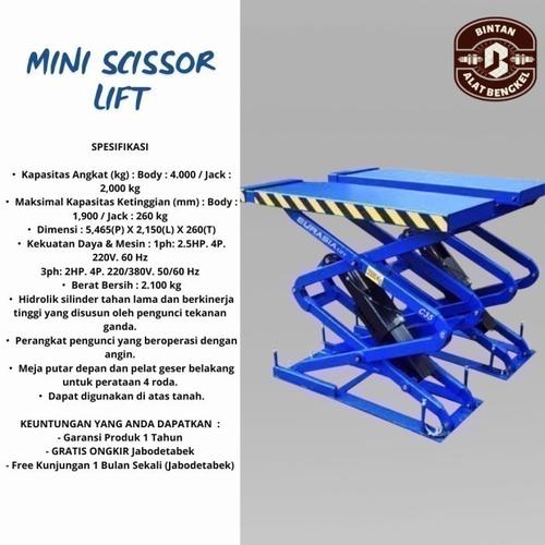 Jual 42. Mini Scissor / Scissor lift - Jakarta Selatan - Bintan Alat ...