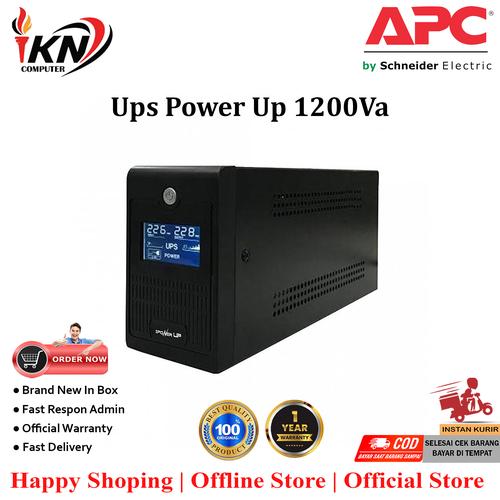 Jual UPS POWERUP POWER UP 1200VA 1200 LCD 1YR - Jakarta Pusat - IKN ...