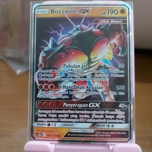 Jual Buzzwole GX RR pokemon card - Kota Surabaya - Banzai Toys & Card ...