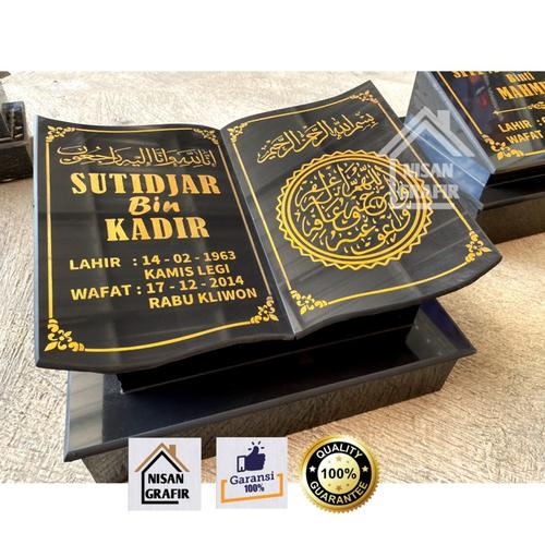 Jual BATU NISAN GRANIT MODEL BUKU /KITAB - Kab. Ponorogo - nisan_grafir ...