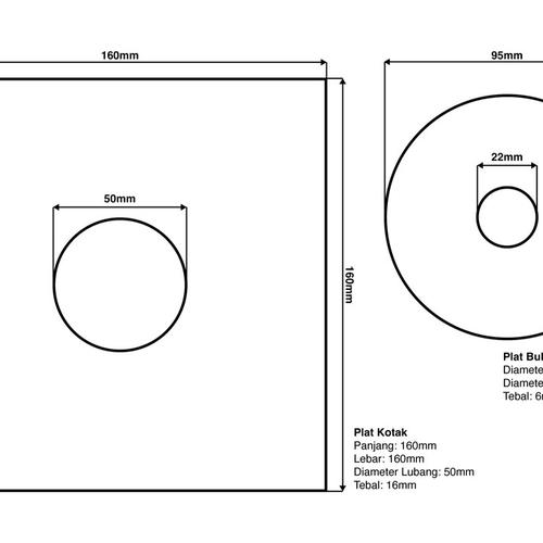 Jual Plat besi custom ukuran 6mm - Jakarta Barat - TBS STEEL | Tokopedia