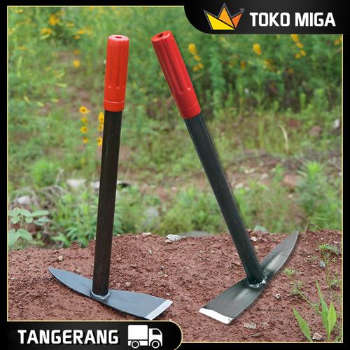 Jual 2 In 1 Pickaxe Cangkul Mini Berkebun Baja Karbon Cangkul Tanah ...