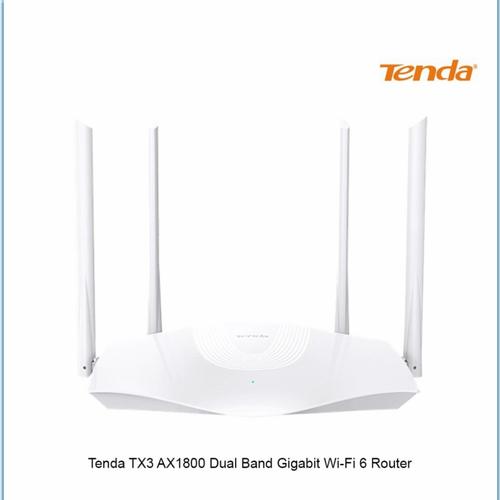 Jual Tenda TX3 AX1800 Dual Band Gigabit Wifi 6 Router - Kota Semarang ...