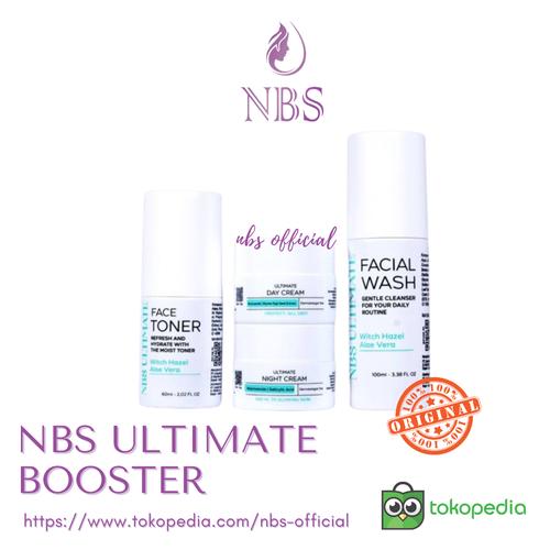 Jual Paket NBS Ultimate original / NBS skincare glowing whitening BPOM ...