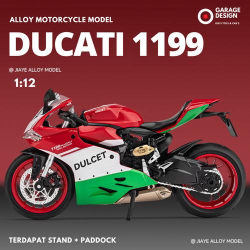 Promo Diecast 1:12 Motor Ducati Panigale 1199 dengan Stand dan Paddock - Ducati 1199 #1 ...