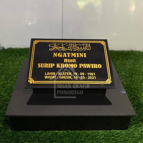 Jual NISAN MAKAM TUGU DUDUKAN 40x30 PAPAN NAMA 20x30 GRANIT - Kab ...