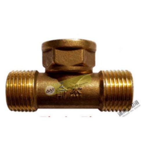 Jual Tee T copper Shower Pipa Fitting Drat luar dalam luar 1/2" inch ...