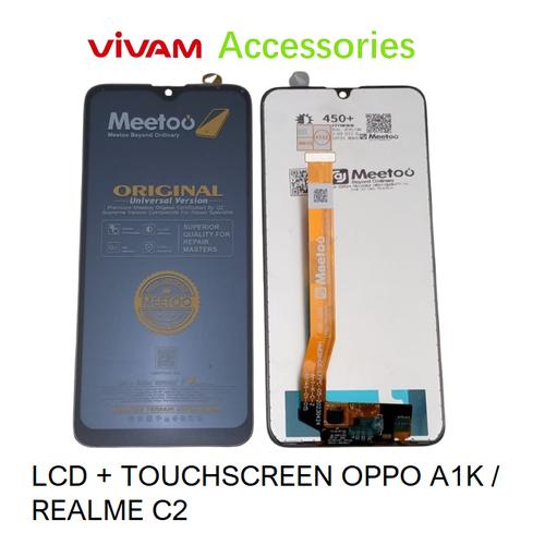 Jual LCD TOUCHSCREEN OPPO A1K / REALME C2 - MEETOO, Hitam - Jakarta ...