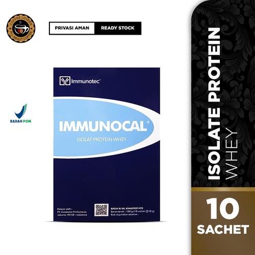 Jual Immunocal Isolat Protein Whey Susu Imunocal Isi 10 Pcs/ Box - 1 Box - Jakarta Utara ...