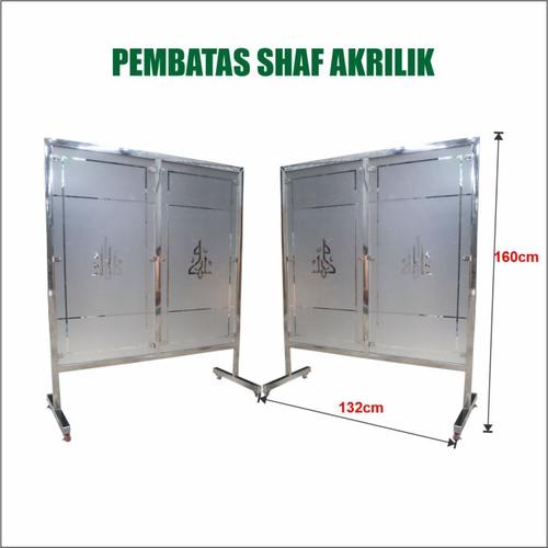 Jual Pembatas Shaf Masjid Akrilik – Solusi Praktis untuk Pengaturan ...
