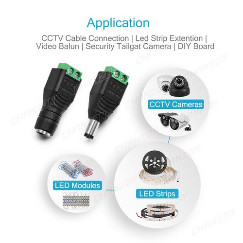 Jual DC jack male female power adaptor adapter universal 5 x 2.1mm ...
