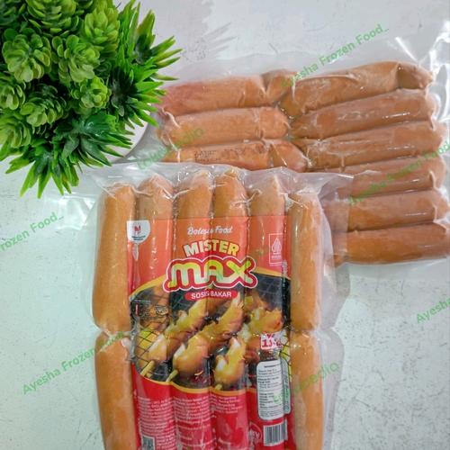 Jual sosis mister max 500gr isi 12 | Sosis Bakar | Sosis Frozen ...