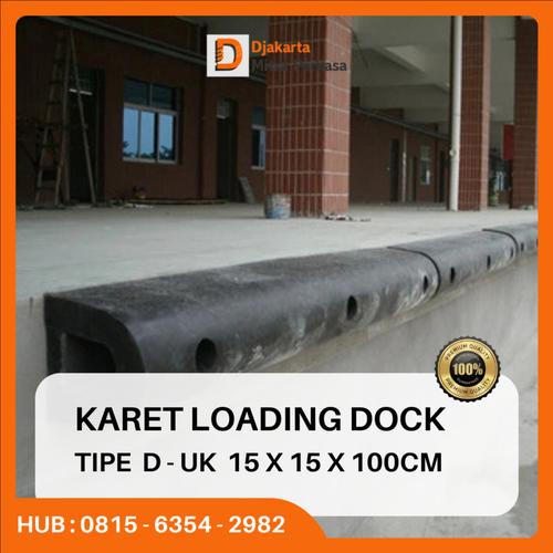 Jual Rubber loading dock D 15x15x100cm Rubber bumper loading dock type ...