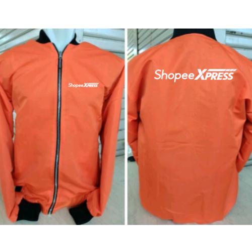 Jual Jaket Bomber Bulak Balik Bahan Taslan Warna Orenge/jaket Driver ...
