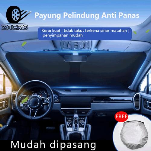 Promo ZACRO Payung Pelindung Anti Panas Mobil Kaca Depan / sunshade ...