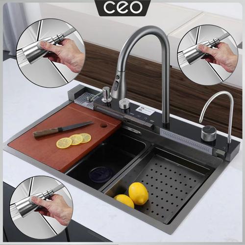 Promo Kitchen Sink Set Stainless Wastafel Dapur Tempat Cuci Piring ...