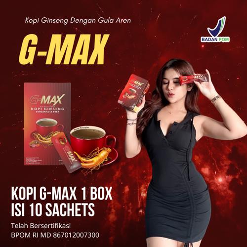 Jual Kopi G Max Original Coffee G Max Kopi Ginseng Kopi Gmax 1 Box Isi 10 Sachets BPOM Privasi ...