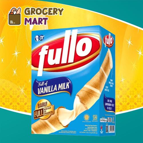 Jual (BOX) FULLO Wafer Rasa Full Vanilla Milk Isi 24+1Pcs - Jakarta ...