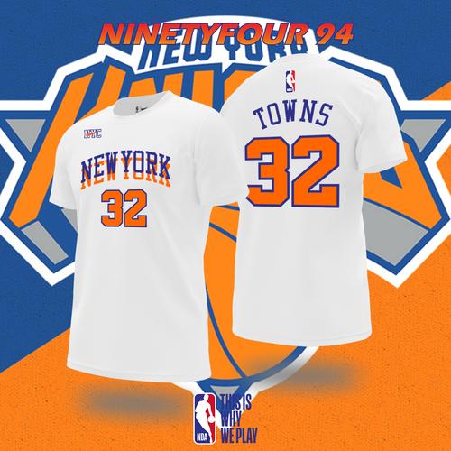 Jual KAOS BAJU TSHIRT KAOS BASKET NBA NEW YORK KNICKS NO 32 KARL ...