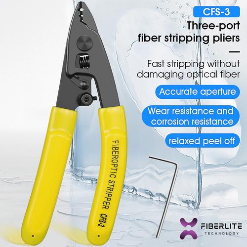 Jual Stripper Fiber Optic 3 Hole CFS-3 COMPTYCO / Pengupas Kabel Core ...