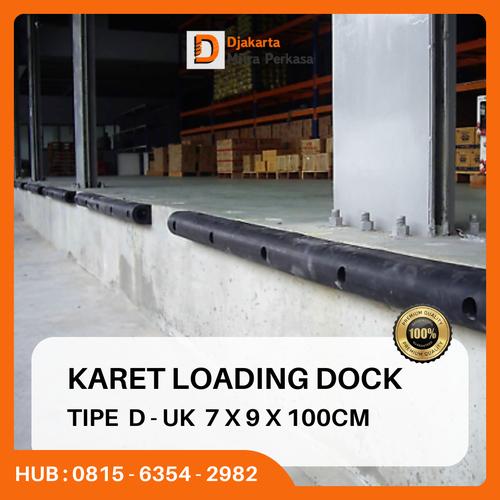 Jual Rubber loading dock D 7x9x100cm Rubber bumper loading dock type D ...