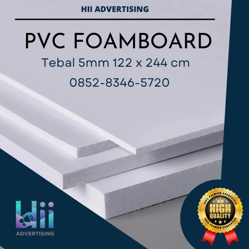 Jual PVC FOAM BOARD 5MM 122 x 244 untuk maket Pvc Sheet 5MM potongan ...