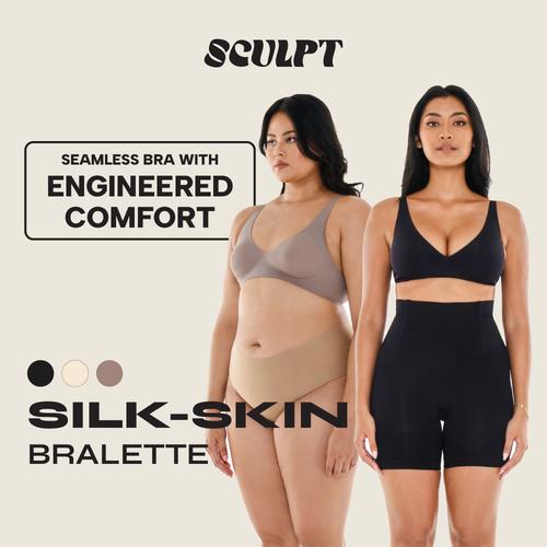 Jual SCULPT - Silk-Skin Bralette - Black Night, M - Kota Depok - Sculpt Official Shop | Tokopedia