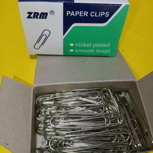 Jual Paper Clip Jumbo No.5 1Box isi 60Pcs Klip Penjepit Kertas ...