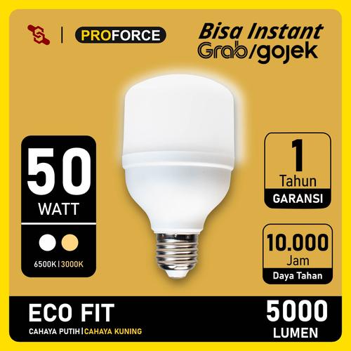 Jual Lampu Bohlam LED Proforce Eco Fit 40 Watt 3000 Lumen - Putih - Kota Tangerang - Sentra ...