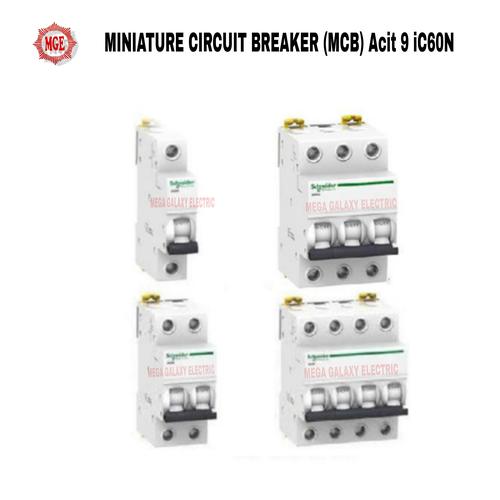 Jual Miniature Circuit Breaker MCB Acit 9 iC60N 4 Kutub 50A 63A ...