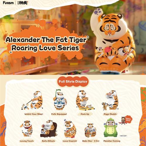 Jual Funism alexander the fat tiger roaring love series blind box ...