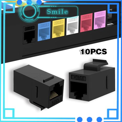 Jual 10 Buah Vention Modular Cat6 Cat5e Barel RJ45 Ethernet Extender ...