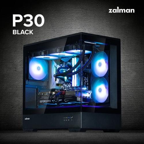Jual Zalman Casing P30 Micro-ATX Mini-Tower black/white - Putih - Kota ...