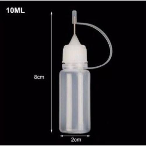 Jual Botol Jarum Tetes Botol jarum kosong 10 ml botol jarum mini Glue ...