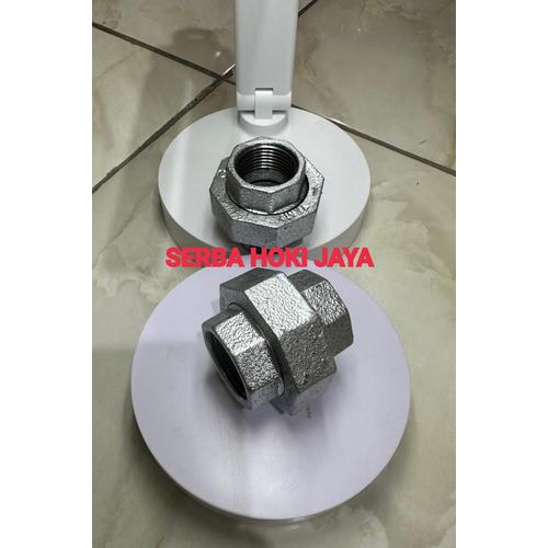 Jual WATER MUR GALVANIS 1" SNI / WATER MUR 1" GALVANIS SNI / UNION 1 ...