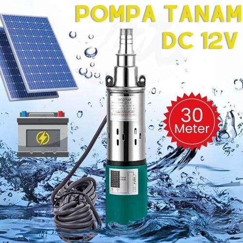 Jual Pompa Air Sumur 30 Meter Pompa Celup 3" Inch Submersible Pump Dc ...