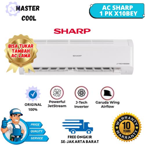 Jual AC SHARP 1PK AH - X 10BEY GARUDA SERIES INVERTER - UNIT +PASANG3M ...