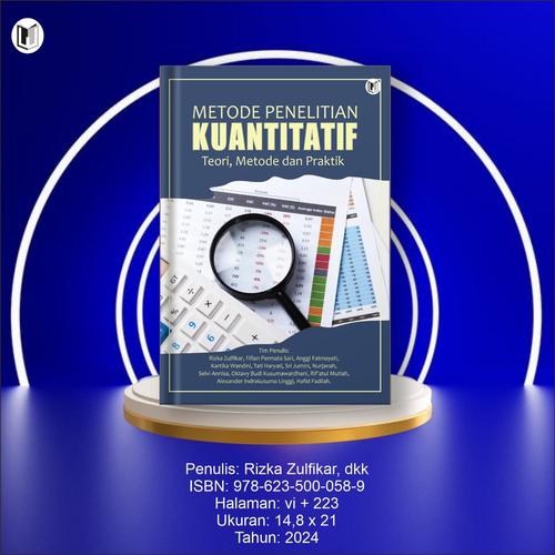 Jual METODE PENELITIAN KUANTITATIF DALAM LINGKUP TEORI, METODE DAN ... Jual METODE PENELITIAN KUANTITATIF DALAM LINGKUP TEORI, METODE DAN ...