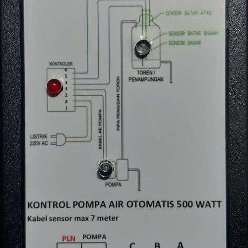 Jual ADA Otomatis Pompa Air/Otomatis Tandon Air - Mata sensor - Jakarta ...