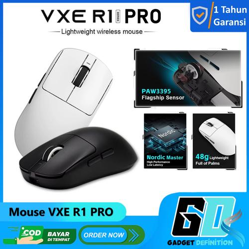 Promo VGN VXE R1 Pro Wireless Gaming Mouse Light Weight Mouse Smart ...