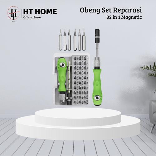 Promo Obeng Set 32 in 1 Magnetic Tool Kit Lengkap Multi Screwdriver ...