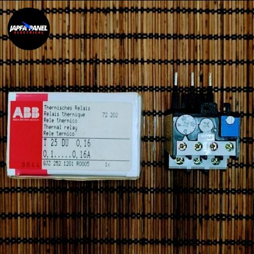Jual Thermal Overload Relay ABB TA25DU 0.1 - 0.16 Ampere Original ...