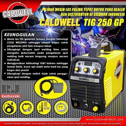 Jual Caldwell Tig 250GP Mesin Las Tig Mesin Las Argon Inverter Tig Cold Welding Machine ...