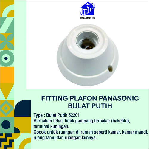 Jual Fitting Plafon Panasonic / Fitting Lampu Plafon - Kotak - Kota ...