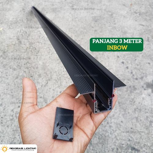 Jual Rell inbow magnetic magnet panjang 3meter track spotlight ...