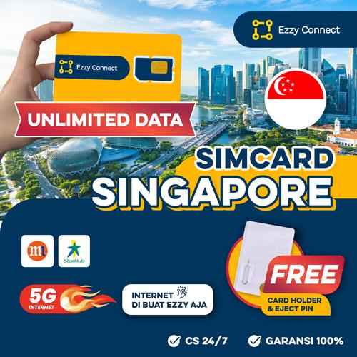 Jual Simcard Singapore 2GB/day by Ezzyconnect | Singapore Plug & Play ...