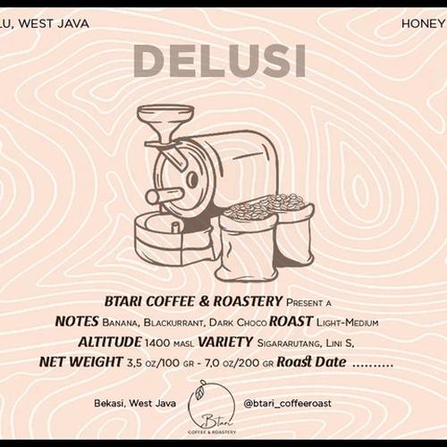 Jual Coffee Bean/Ground "Delusi" (Single Origin Arabica Halu Banana ...