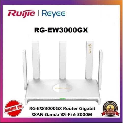 Jual Ruijie Reyee RG-EW3000GX Wi-Fi 6 Dual-band Gigabit Mesh Reyee ...