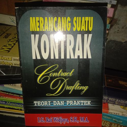Jual BUKU MERANCANG SUATU KONTRAK CONTRACT DRAFTING TEORI DAN PRAKTEK - Jakarta Pusat - TB ...